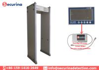 China 300 Sensitivity Optional Metal Detector Security Gate With Tamper Proof Function for sale