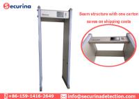 China Infrared Remote Control Full Body Metal Detectors , Metal Detector Door 60 Detecting Areas for sale