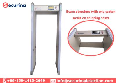 China High End Security Gate Scanner , Metal Detector Walk Through Gate 60 Zones for sale