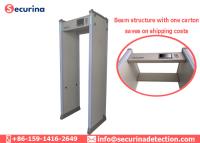 China AC100V~240V Walk Through Metal Detector Gates 45 Zones With Directional Counter for sale