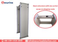 China 100 Frequency Shockproof Archway Metal Detector 76CM Passanger Width For Public Safety for sale