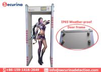 China 100 Frequency Shockproof Archway Metal Detector 76CM Passanger Width For Public Safety for sale
