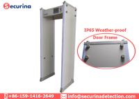 China Anti terrorism Walk Through Security Detector Door Frame IP65 Weatherproof for sale