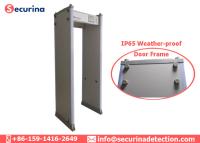 China 0-299 Sensitivity Door Frame Metal Detector Weatherproof With Audible Visual Alarm for sale