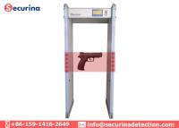 China 0-299 Sensitivity Door Frame Metal Detector Weatherproof With Audible Visual Alarm for sale