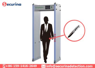China Anti terrorism Walk Through Security Detector Door Frame IP65 Weatherproof for sale
