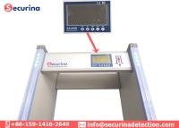 China IP65 Walk Through Security Detector 60 Detection Zones Multi Zone Door for sale