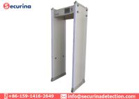 China Door Frame Metal Detector , Security Walk Through Gate 45 Detecting Zones for sale
