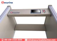 China Door Frame Metal Detector , Security Walk Through Gate 45 Detecting Zones for sale