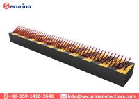 China IP68 Waterproof Automatic Spike Barrier , Tire Killer 220V Black Reflective Film for sale