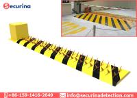 China Adjustable Speed Tyre Killer One Way Road Spike Traffic Steel Road Barrier 24V for sale
