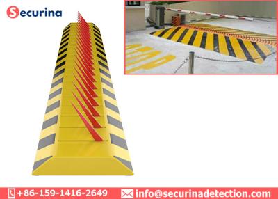 China Adjustable Speed Tyre Killer One Way Road Spike Traffic Steel Road Barrier 24V for sale