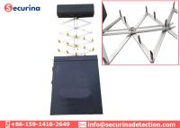 China Retractable Spike Strips Tire Shredders , 7m Portable Speed Bumps For Police / Army for sale