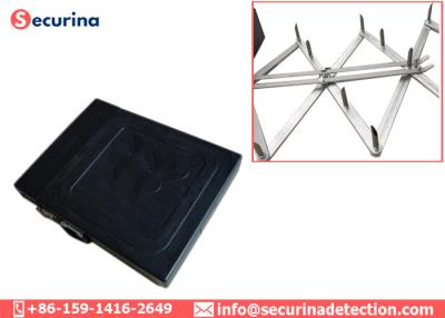 China Portable Spike Barrier Tire Killer 7 Meters For Traffice Blocking / Tire Puncture for sale