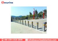 China 304 Stainless Steel Automatic Rising Bollards For Road Safety Control for sale