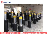 China 213mm Colorful Security Bollards A3 Carbon Steel 70 Ton Load Vane Pump for sale