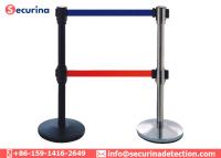 China Events Security Passengers Isolation Retractable Belt Barricade In Traffic Barrier for sale