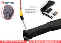 China 9V Battery Hand Held Metal Security Detector 22KHz GC1002 With LED Indicator for sale