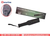 China LED Lights Indicators Hand Held Metal Detector Super Scanner With 9V Battery Power Supply for sale