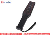 China High Brightness LED Hand Held Security Metal Detector Wand Quick Body Scanning for sale