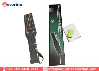 China High Sensitivity Hand Held Metal Detector Security Wand Scanner Multi - Functional for sale