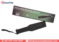 China Portable Hand Held Metal Detector 9V Battery With LED Signal Strength Indicator for sale