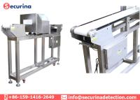 China Food Grade Belt Industrial Metal Detector Conveyor Needle Inspection Scanner for sale