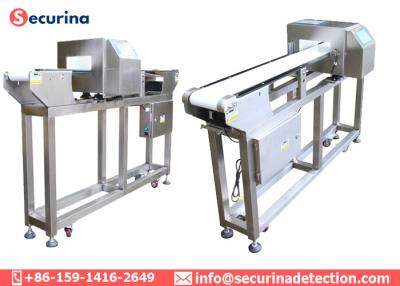 China 40X10cm Tunnel conveyor belt metal detector For Food Industry 30M/min for sale