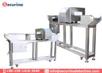 China Anti Corrosion Belt Food Grade Metal Detectors 150mm Detection Standard Height for sale