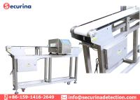 China PU PVC Belt Food Grade DSP Module Metal Detector Machine 120W for sale