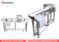 China LCD Screen Operation Conveyor Food Grade Metal Detectors Detecting All Metals for sale
