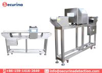 China Digital Auto Metal Detector , Industrial Metal Detector Conveyor With Audible Visual Alarm Modes for sale