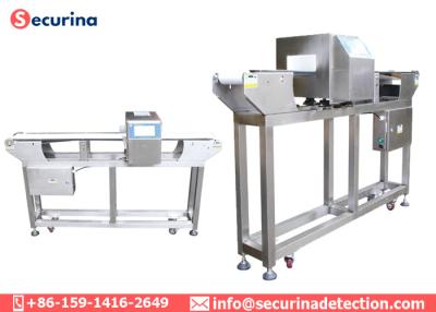 China Digital Auto Metal Detector , Industrial Metal Detector Conveyor With Audible Visual Alarm Modes for sale