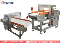 China Stainless Steel 304 Frame Metal Detector Food Processing Industry Automatic Stop for sale
