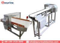 China Detection Speed Adjustable Industrial Metal Detector Conveyor For Dairy / Beverages for sale