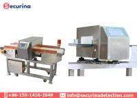 China Fe SUS Industrial Metal Detector Conveyor LCD Screen For Food Processing Industry for sale