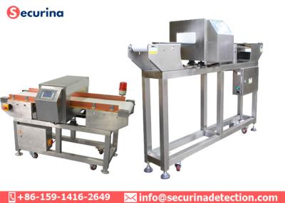 China LCD Screen Operation Conveyor Food Grade Metal Detectors Detecting All Metals for sale