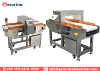 China Detection Speed Adjustable Industrial Metal Detector Conveyor For Dairy / Beverages for sale