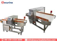 China LCD Screen Industrial Metal Detector Conveyor 120W For Meat / Poultry / Seafood for sale