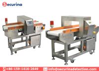 China LCD Screen Industrial Metal Detector Conveyor 120W For Meat / Poultry / Seafood for sale