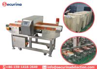 China Stainless Steel 304 Frame Metal Detector Food Processing Industry Automatic Stop for sale