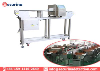China 250kg Waterproof Metal Detector For Food Industry Conveyor Belt Type for sale