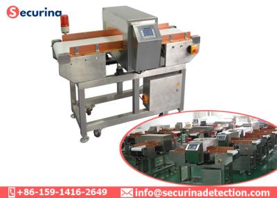 China Automatic Arched Conveyor Metal Detector For Meat Industry Chain Conveyor Style for sale