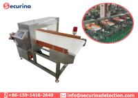 China 450mm Belt Width Food Grade Metal Detectors 1000 Detecting Records Metal Shavings Inspection for sale