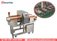 China Auto Industrial Metal Detector Conveyor Sound / Light Alarm Food Processing Inspection for sale
