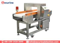 China Food Grade PU Belt Industrial Metal Detector Conveyor 25kgs Load Open Delivery System for sale