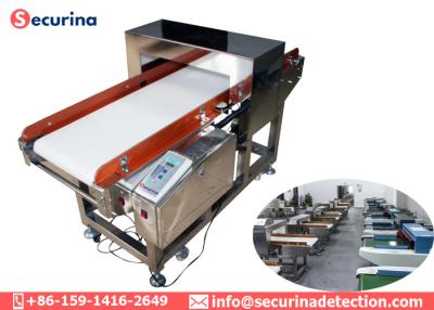 China Cusomize Tunnel Size Industrial Metal Detector Conveyor In Food Processing Industries for sale