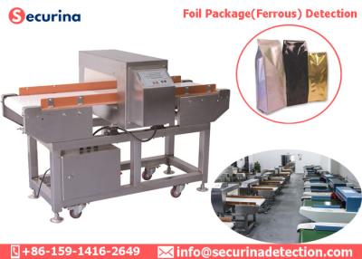 China Customized Belt Food Processing Metal Detectors 304 SS For Inspecting Ferrous for sale