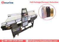 China Garment Conveyor Industrial Needle Metal Detector For Aluminum Foil Packing for sale