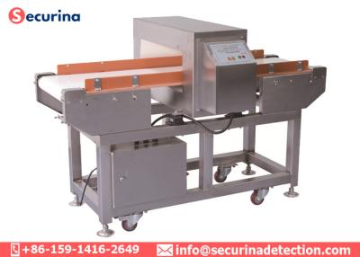 China Food Industry Metal Detecting Equipment 304 Stainless Steel For Aluminum Foil Package for sale